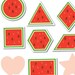 Watermelon Shape Matching Activity, 2D Shapes, Summer Busy Book Page ...