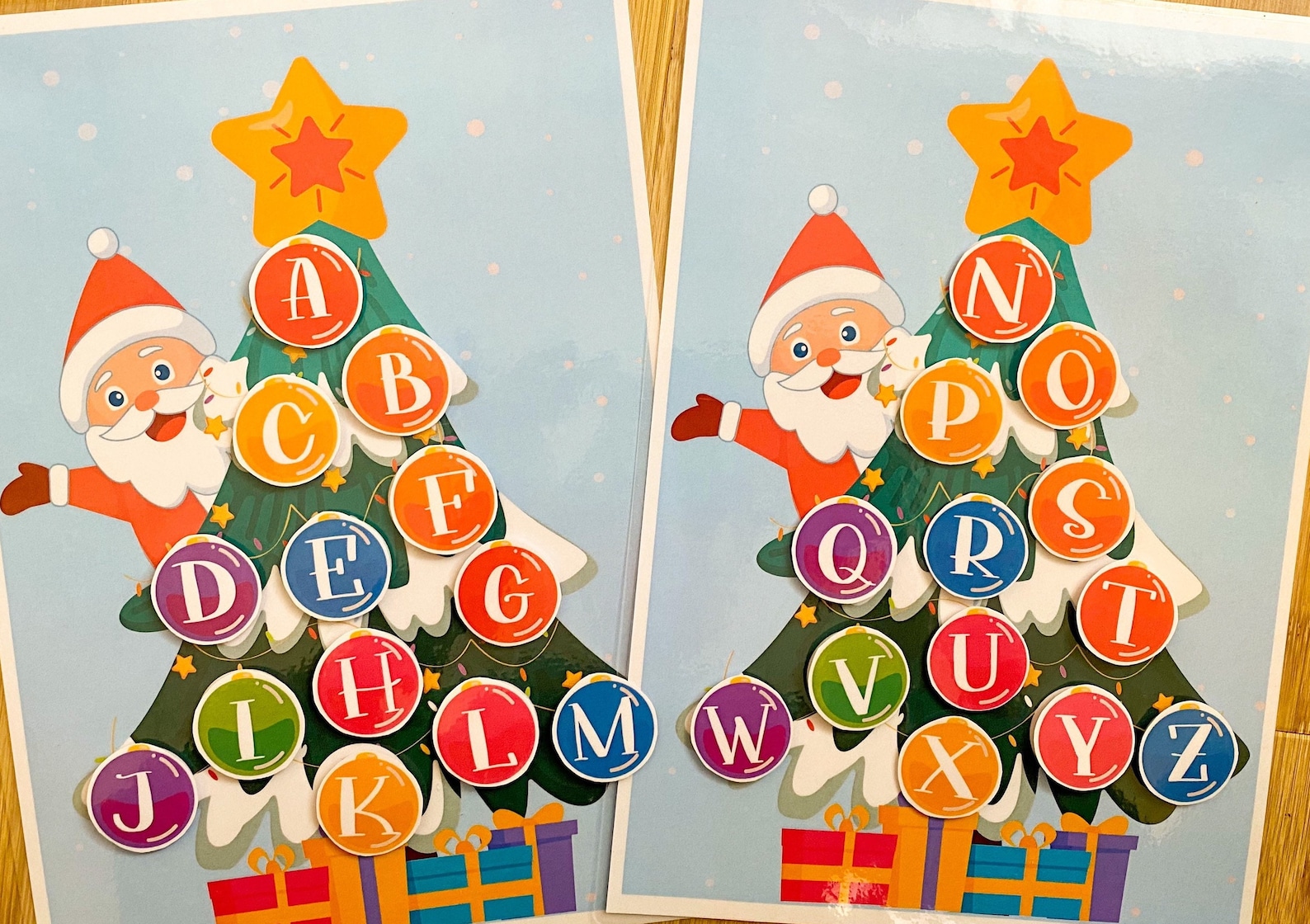 Christmas Busy Book for Toddler. Preschool Learning Binder. Pre-k ...