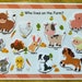 Animals of the World Busy Book Pages for Kids. Toddler Learning Binder ...