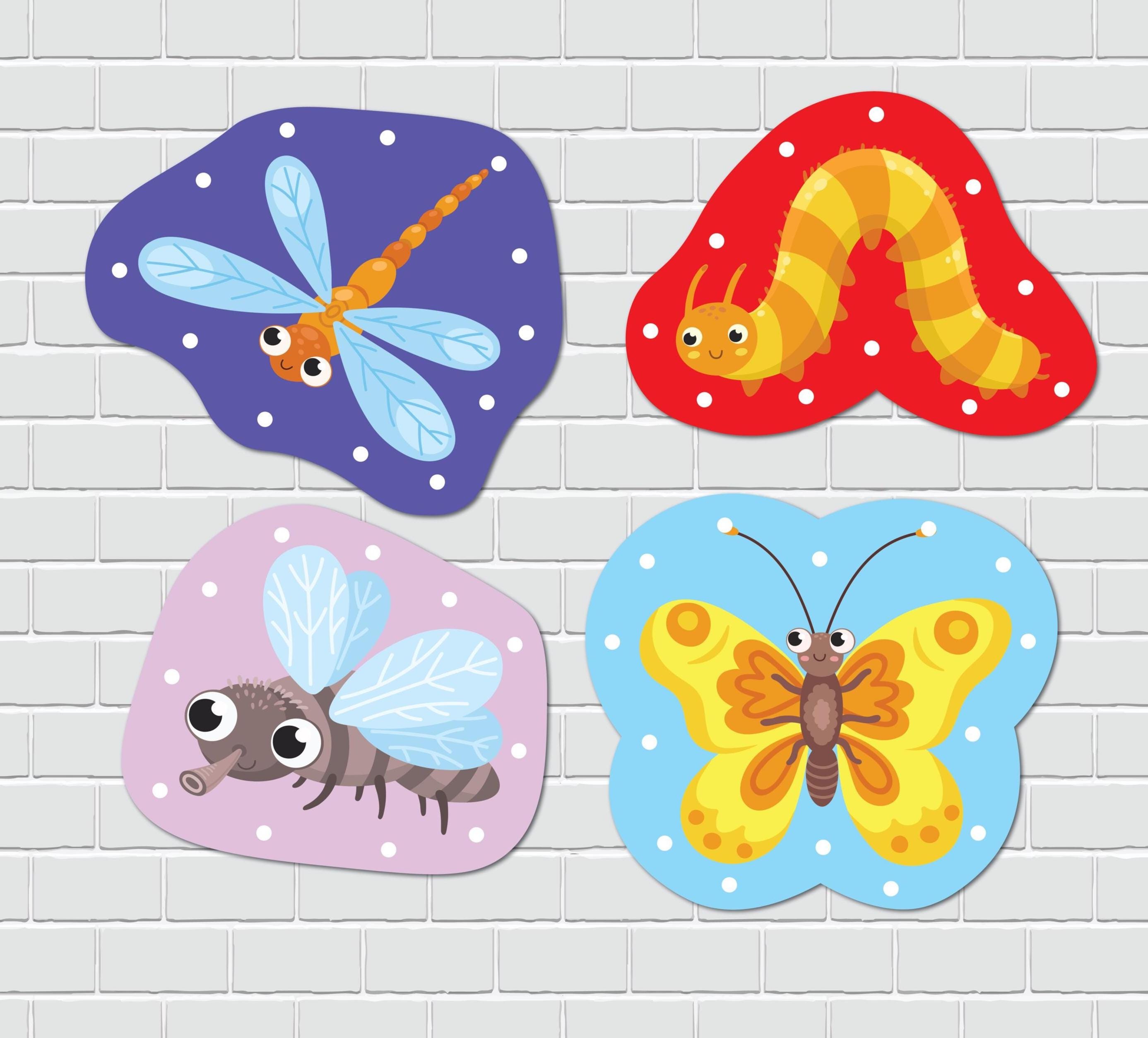 Bugs Lacing Cards: Fine Motor Skills Activity (digital Download) - Etsy