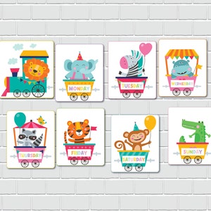 Days of the Week Printable Activity for Kids. Circle Time Learning ...