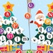 Alphabet Matching Activity Christmas Busy Book Pages - Etsy