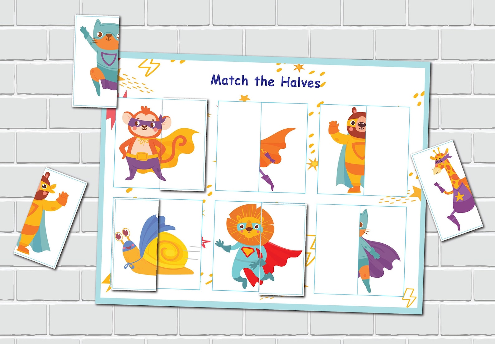 Toddler Busy Book, Superhero Theme Preschool Printable Activities ...