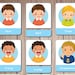 Emotion Flashcards, Kids Feelings Flash Cards, Montessori Printable ...