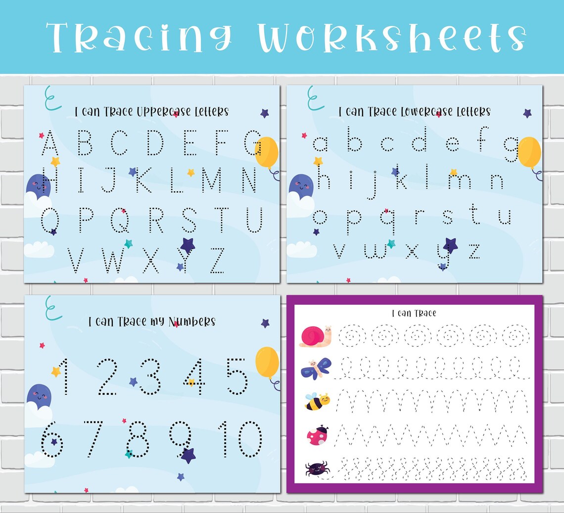 Toddler Busy Book Preschool Learning Binder Printable Quiet - Etsy