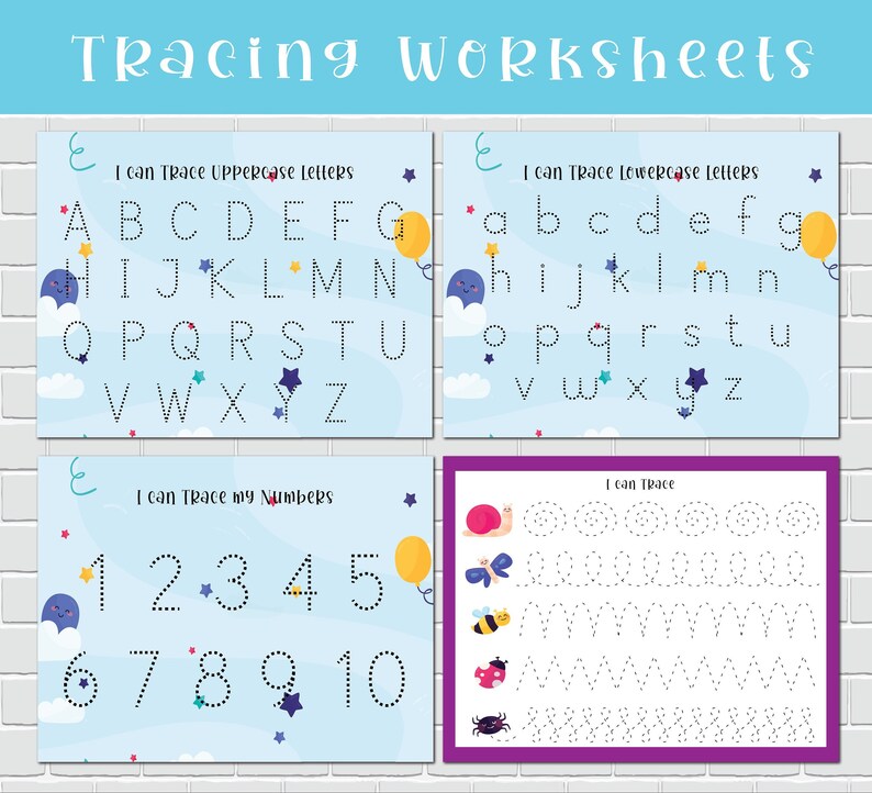 Toddler Busy Book Preschool Learning Binder Printable Quiet - Etsy