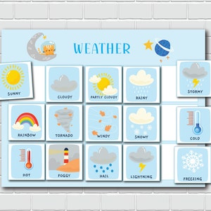 Kids Perpetual Calendar, Space Theme Wall Calendar, Montessori ...