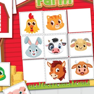 Animal Pattern Match Activities, Toddler Busy Book Pages, Learning ...