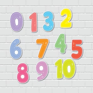 Numbers Matching Activity, Toddler Busy Book Page, Learning Binder, Pre ...