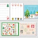 Christmas Busy Book. Preschool Learning Binder. Toddler Quiet Book ...