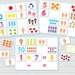 Numbers Matching Activity for Kids, Counting Game, Preschool Math ...