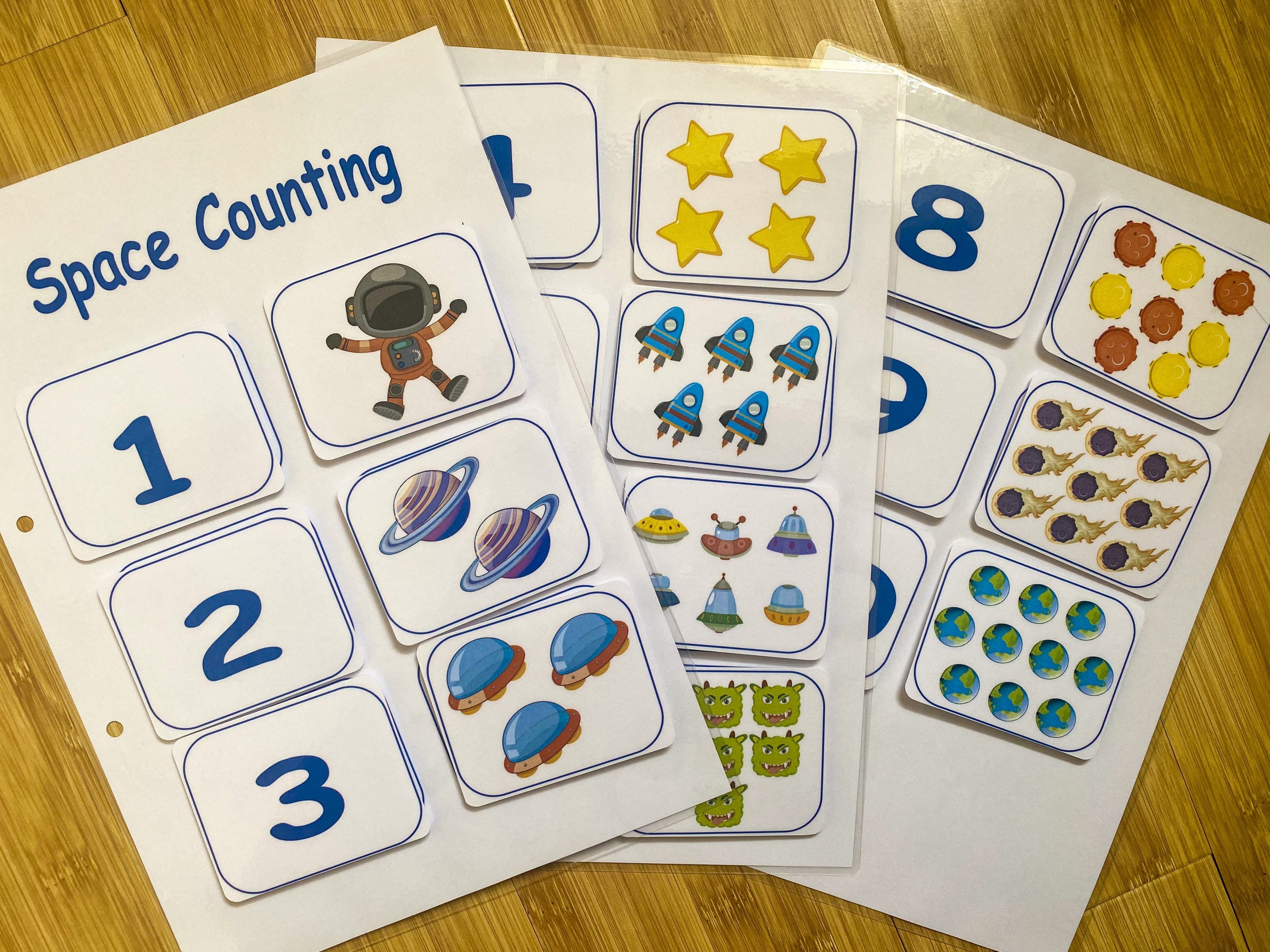 Outer Space and Solar System Universe Busy Book Printable - Etsy