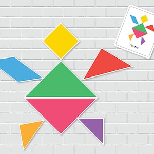 Printable Tangrams Puzzle Activity for Preschool and Kindergarten ...