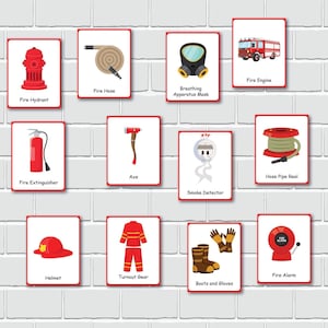 Fire Station Pretend Play, Printable Firefighter Dramatic Play ...