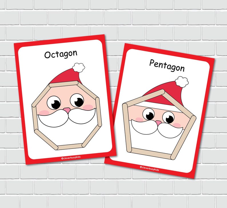 Santa Popsicle Sticks Activity for Kids, Christmas Activities, Fine ...