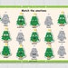 Christmas Tree Emotions Activity for Kids, Preschool Printables ...