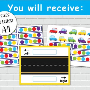 Preschool Pattern Activity Toddler Busy Book Page Learning Binder ...