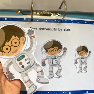 Outer Space and Solar System Universe Busy Book Printable, Toddler ...