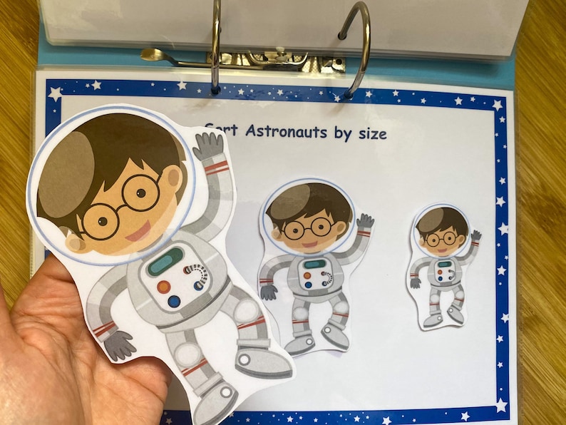 Outer Space and Solar System Universe Busy Book Printable - Etsy