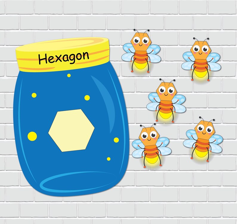 Fireflies Shapes Matching Activity: Summer Busy Book (digital Download ...