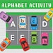 Alphabet Cars Park Busy Book Pages Printable Activity ABC Toddler ...