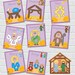 Nativity Play Dough Mats, Printable Play Doh, Visual Cards, Christmas ...
