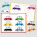 Cars Color Matching Activity for Kids, Toddler Printable, Montessori ...
