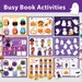 Halloween Busy Book, Toddler Learning Binder, Autumn Printable ...