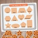 Cookies Shape Matching Activity, 2D Shapes, File Folder Games, Special ...