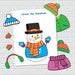 Winter Busy Book, Preschool Quiet Book, Printable Activities, Toddler ...