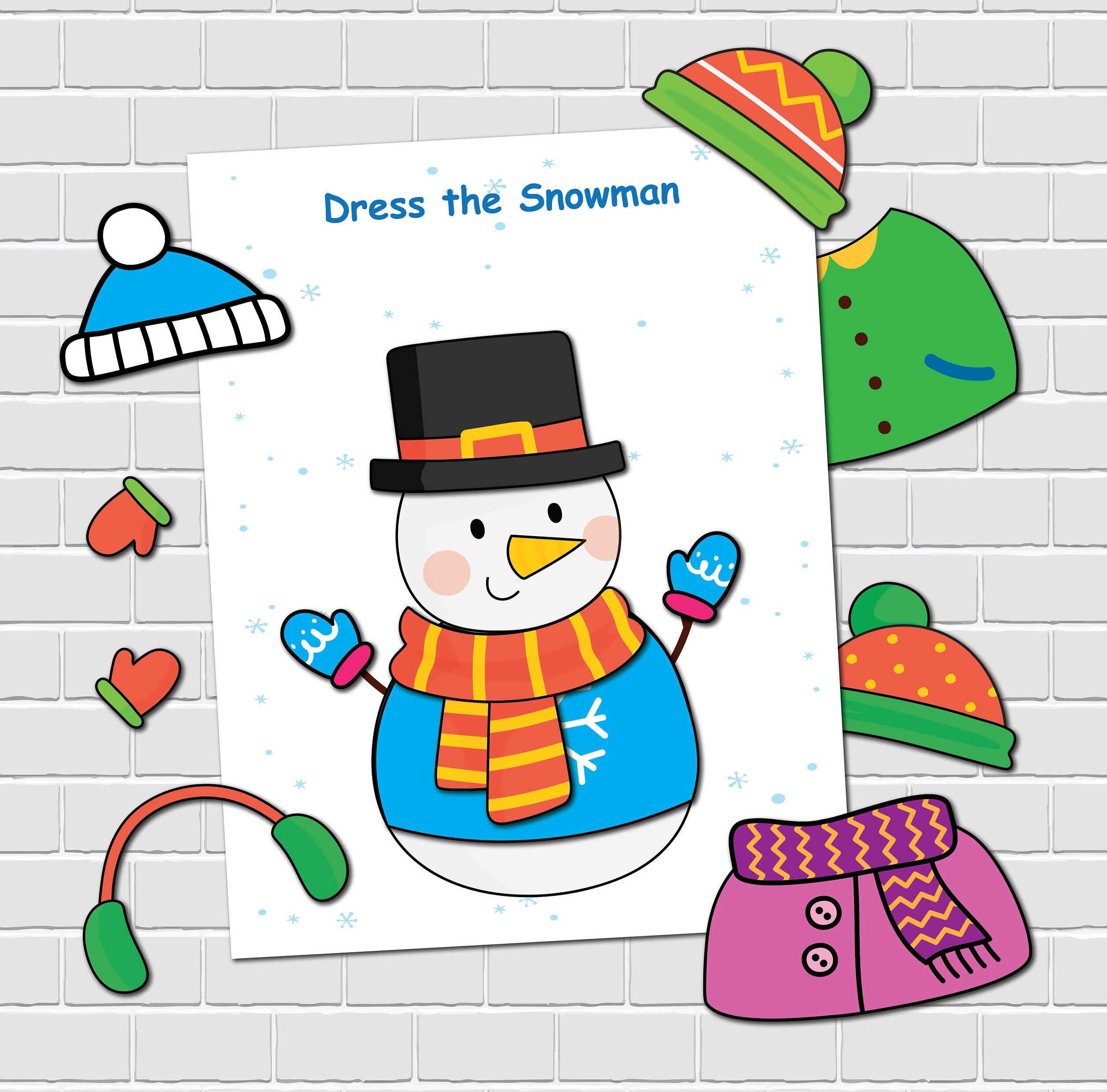 Winter Busy Book, Preschool Quiet Book, Printable Activities, Toddler ...