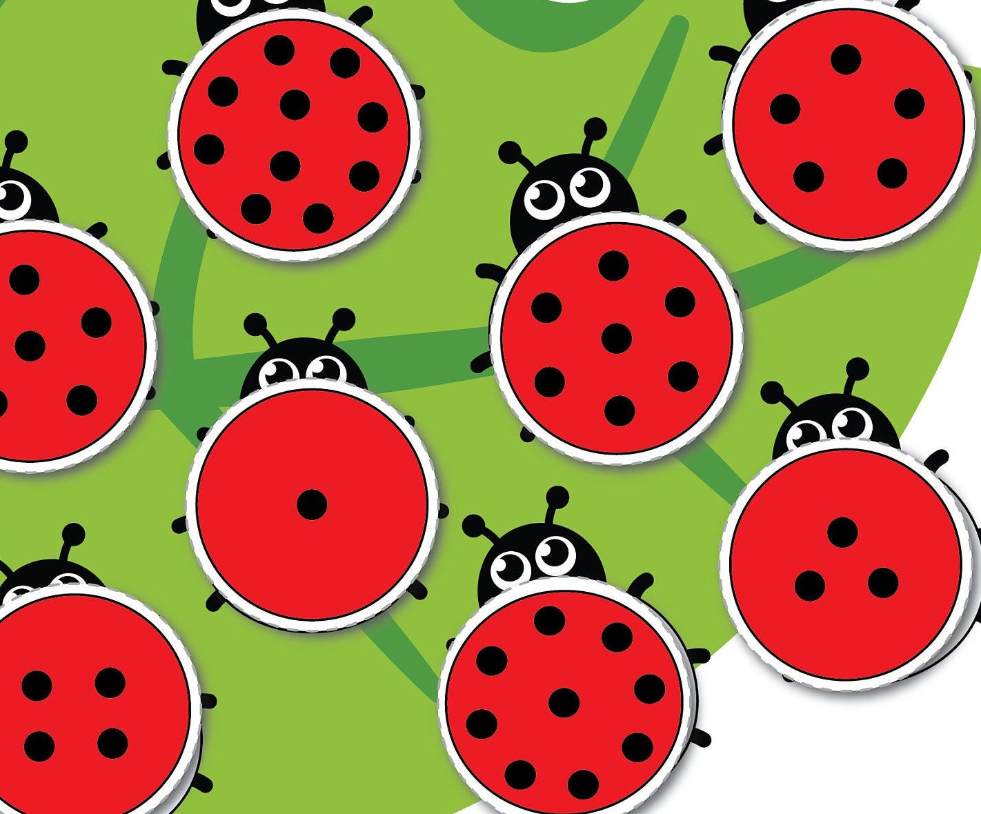 Ladybug Matching Activities, Preschool Math, Toddler Busy Book ...