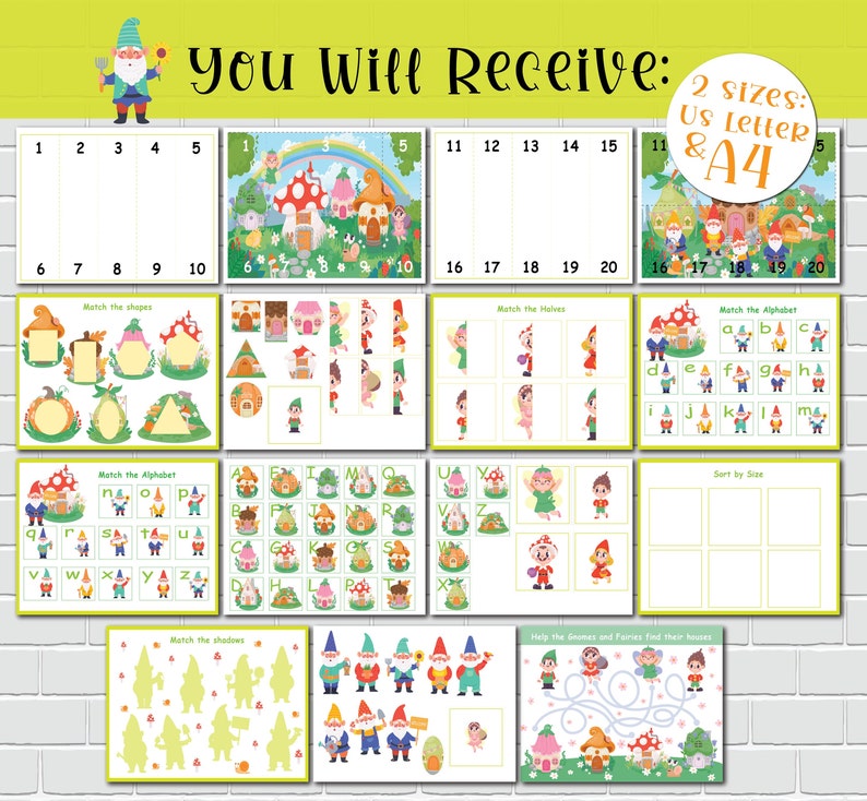 Toddler Busy Book Pages Preschool Printable Activities - Etsy