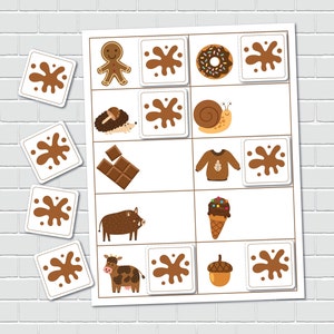 Errorless Colors Matching Games and Activities for Kids, File Folder ...