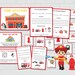 Fire Station Pretend Play, Printable Firefighter Dramatic Play ...