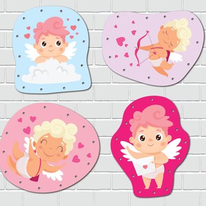 St. Valentine's Lacing Cards, Preschool Fine Motor Skill Activity ...