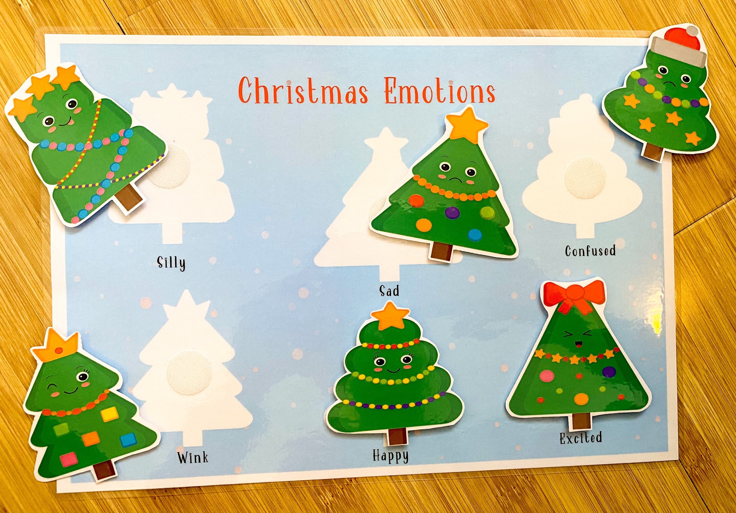 Christmas Busy Book for Toddler. Preschool Learning Binder. Pre-k ...