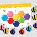 Bee Color Matching Activity, Toddler Printable, Montessori Materials ...