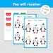 Penguin Color Matching Activity, Toddler Printable, Montessori ...