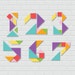 Tangram Numbers, Logic Puzzle for Preschool and Kindergarten ...