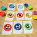 Emotions Play Doh Mats Activity, Printable Play Dough, Montessori Play ...