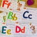 Alphabet Play Dough Mats, ABC Printable Play Doh, Preschool Activities ...