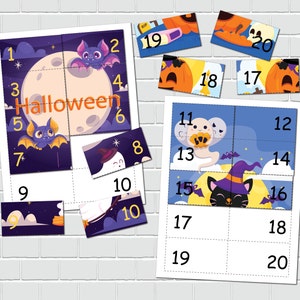 Halloween Busy Book, Toddler Learning Binder, Autumn Printable ...