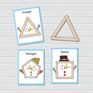 Snowman Popsicle Sticks Activity for Kids, Winter Activities, Fine ...