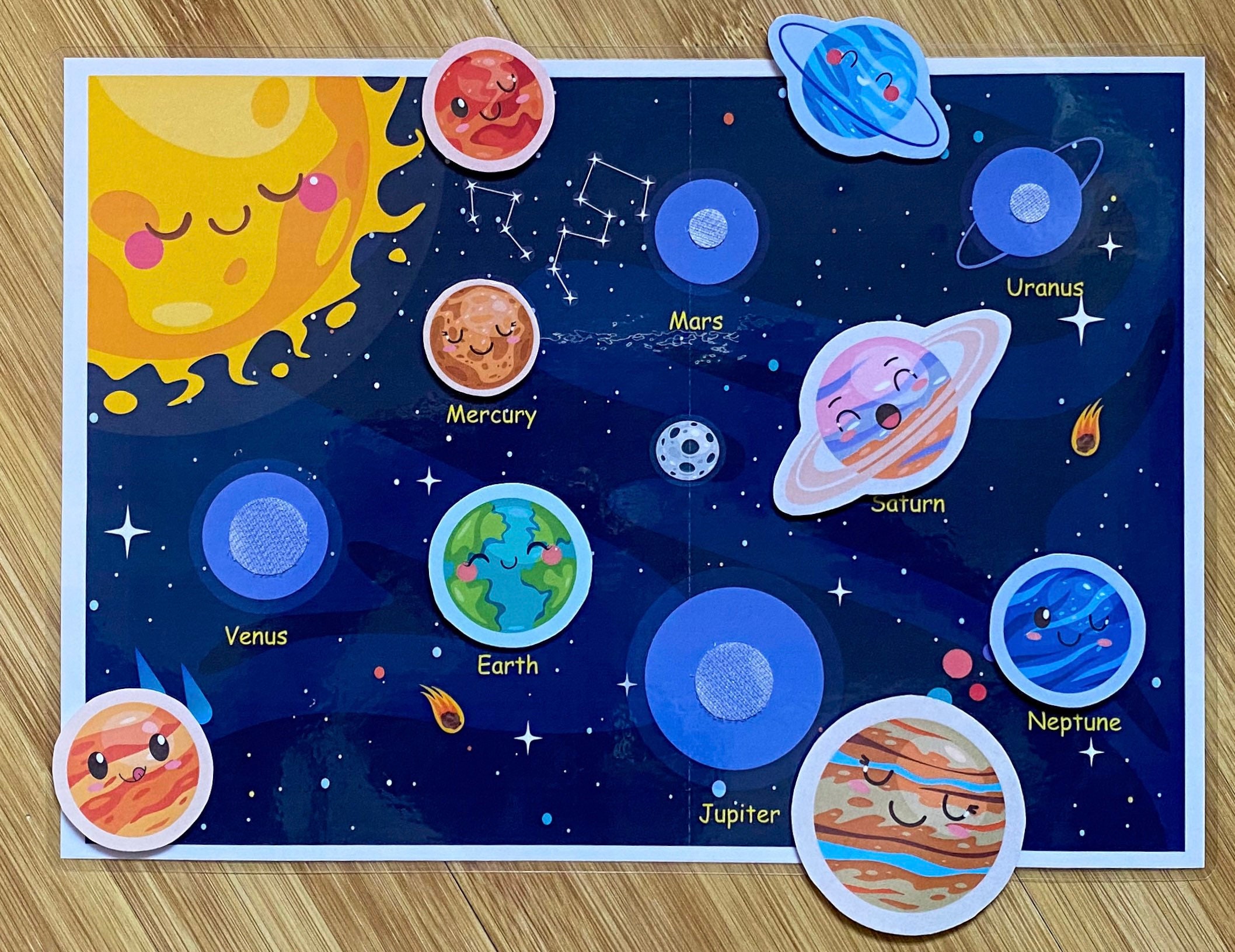 Solar System Outer Space Universe Printable Activities Preschool ...