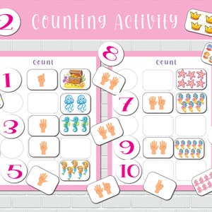 Mermaids Busy Book for Girls. Printable Activities. Pre-k Learning ...