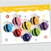 Bee Color Matching Activity, Toddler Printable, Montessori Materials ...