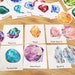 Gemstones Pattern Matching Cards, Minerals and Crystals, Geology Rocks ...