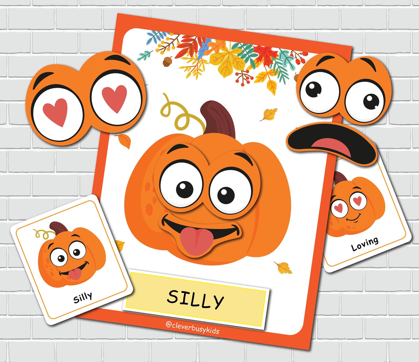 Pumpkin Emotions Activity for Kids, Preschool Feelings Printables ...