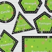 Road Shape Mats for Preschool, 2D Shapes Printable Activity, Homeschool ...